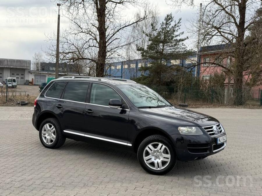 Melns Volkswagen Touareg 2006 Rīga, ar dzinēja tilpumu 3.00 L un nobraukumu 0 tūkst. km par 4890 €, foto 7 vietnē AUTOMOTO.COM.LV