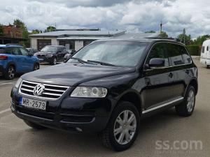 Melns Volkswagen Touareg 2006 Rīga, ar dzinēja tilpumu 3.00 L un nobraukumu 282 tūkst. km par 3500 €, foto 4 vietnē AUTOMOTO.COM.LV