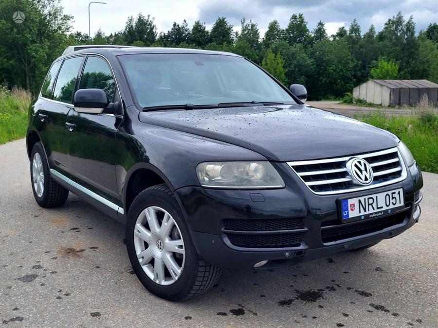Melns Volkswagen Touareg 2006 Viļņa, ar dzinēja tilpumu 3.00 L un nobraukumu 290 tūkst. km par 2790 €, foto 11 vietnē AUTOMOTO.COM.LV