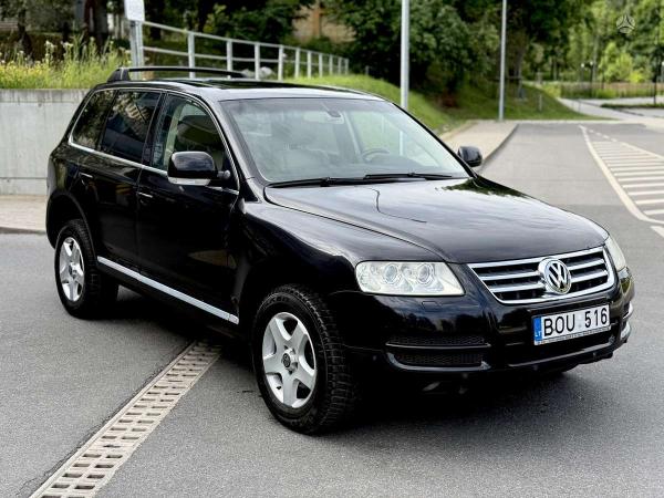 Melns Volkswagen Touareg 2006 Viļņa, ar dzinēja tilpumu 2.50 L un nobraukumu 290 tūkst. km par 1650 €, foto 2 vietnē AUTOMOTO.COM.LV
