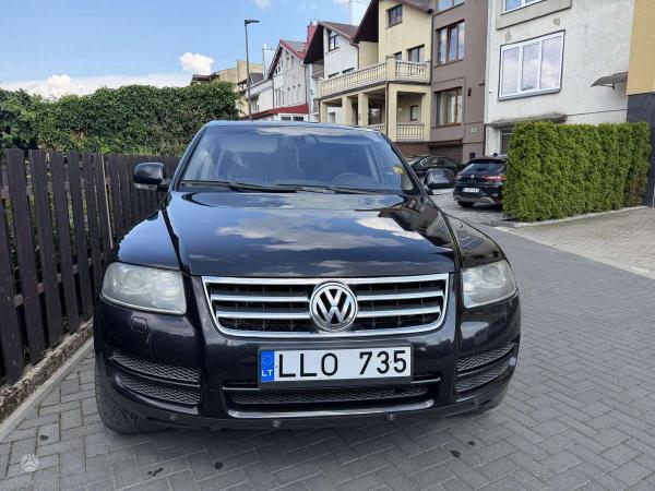 Melns Volkswagen Touareg 2006 Kauņa, ar dzinēja tilpumu 2.97 L un nobraukumu 340 tūkst. km par 3400 €, foto 8 vietnē AUTOMOTO.COM.LV