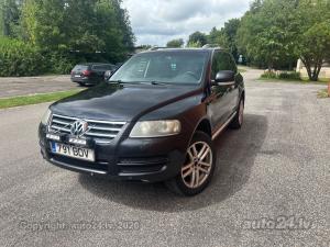 Black Volkswagen Touareg 2006 in Tallinn, with an engine capacity of 2.50 L and mileage of 354 thousand km for 2500 €, photo  on AUTOMOTO.COM.LV