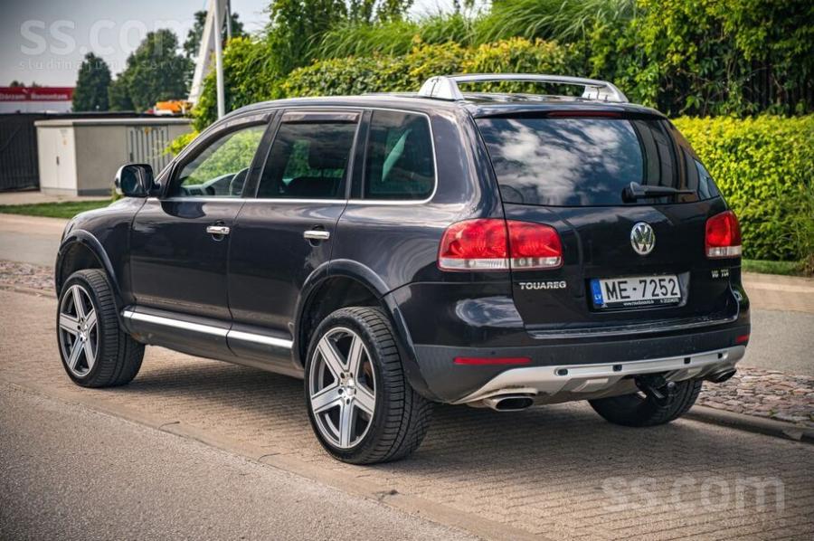 Melns Volkswagen Touareg 2006 Rīga, ar dzinēja tilpumu 3.00 L un nobraukumu 0 tūkst. km par 3990 €, foto 7 vietnē AUTOMOTO.COM.LV