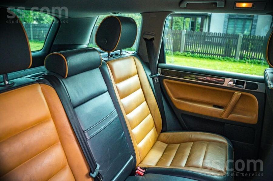 Melns Volkswagen Touareg 2006 Rīga, ar dzinēja tilpumu 3.00 L un nobraukumu 0 tūkst. km par 3990 €, foto 9 vietnē AUTOMOTO.COM.LV