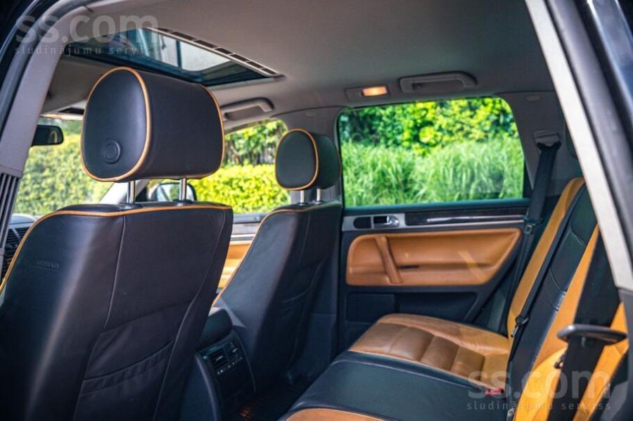 Melns Volkswagen Touareg 2006 Rīga, ar dzinēja tilpumu 3.00 L un nobraukumu 0 tūkst. km par 3990 €, foto 13 vietnē AUTOMOTO.COM.LV