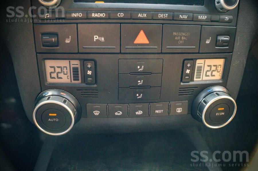 Melns Volkswagen Touareg 2006 Rīga, ar dzinēja tilpumu 3.00 L un nobraukumu 0 tūkst. km par 3990 €, foto 21 vietnē AUTOMOTO.COM.LV