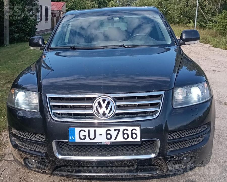 Melns Volkswagen Touareg 2006 Rīga, ar dzinēja tilpumu 3.00 L un nobraukumu 0 tūkst. km par 2300 €, foto 6 vietnē AUTOMOTO.COM.LV