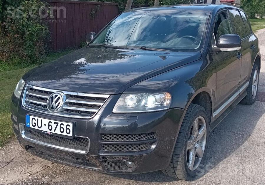 Melns Volkswagen Touareg 2006 Rīga, ar dzinēja tilpumu 3.00 L un nobraukumu 0 tūkst. km par 2300 €, foto 7 vietnē AUTOMOTO.COM.LV