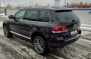 Melns Volkswagen Touareg 2007 Jēkabpils, ar dzinēja tilpumu 3.00 L un nobraukumu 310 tūkst. km par 3890 €, foto 5 vietnē AUTOMOTO.COM.LV