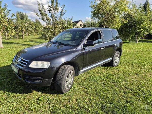Melns Volkswagen Touareg 2007 Šauļi, ar dzinēja tilpumu 3.00 L un nobraukumu 308 tūkst. km par 3250 €, foto 2 vietnē AUTOMOTO.COM.LV