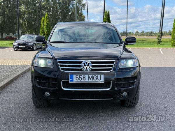 Volkswagen Touareg 2007 in Tartu on AUTOMOTO.COM.LV Black Volkswagen Touareg 2007 in Tartu, with an engine capacity of 3.00 L and mileage of 505 thousand km for 5000 €, photo 3 on AUTOMOTO.COM.LV