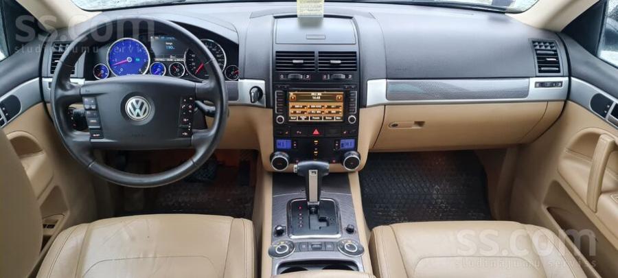 Melns Volkswagen Touareg 2008 Aizkraukle, ar dzinēja tilpumu 3.00 L un nobraukumu 296 tūkst. km par 6000 €, foto 2 vietnē AUTOMOTO.COM.LV