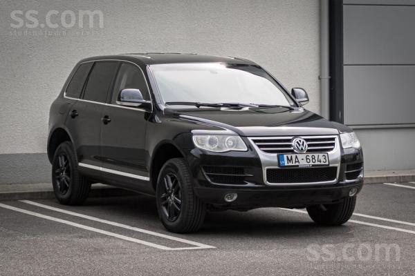 Melns Volkswagen Touareg 2008 Rīga, ar dzinēja tilpumu 3.00 L un nobraukumu 0 tūkst. km par 6950 €, foto 3 vietnē AUTOMOTO.COM.LV