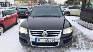 Black Volkswagen Touareg 2008 in Riga, with an engine capacity of 3.00 L and mileage of 319 thousand km for 5900 €, photo 19 on AUTOMOTO.COM.LV