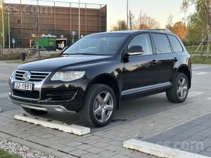 Черный Фольксваген Туарег 2008 в Цесис, объемом двигателя 3.00 л и пробегом 342 тыс. км за 7495 €, фото 3 на AUTOMOTO.COM.LV