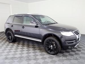 Black Volkswagen Touareg 2008 in Tallinn, with an engine capacity of 3.00 L and mileage of 328 thousand km for 3499 €, photo  on AUTOMOTO.COM.LV