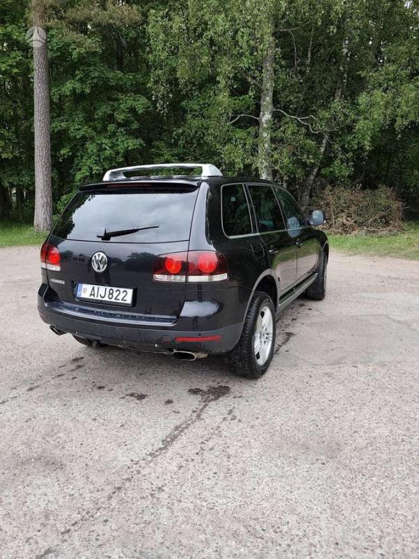 Melns Volkswagen Touareg 2008 Klaipėda, ar dzinēja tilpumu 2.95 L un nobraukumu 397 tūkst. km par 5000 €, foto 6 vietnē AUTOMOTO.COM.LV