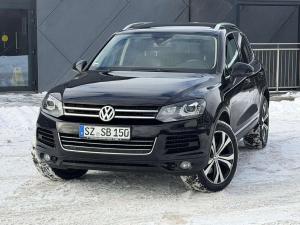 Black Volkswagen Touareg 2011 in Jonava, with an engine capacity of 4.13 L and mileage of 285 thousand km for 12350 €, photo  on AUTOMOTO.COM.LV