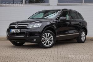 Black Volkswagen Touareg 2011 in Riga, with an engine capacity of 3.00 L and mileage of 0 thousand km for 7995 €, photo  on AUTOMOTO.COM.LV