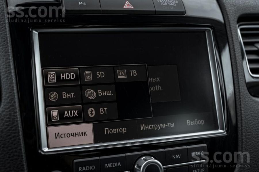 Черный Фольксваген Туарег 2011 в Рига, объемом двигателя 3.00 л и пробегом 240 тыс. км за 11500 €, фото 29 на AUTOMOTO.COM.LV