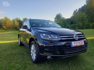 Black Volkswagen Touareg 2011 in Ignalina, with an engine capacity of 3.00 L and mileage of 300 thousand km for 11800 €, photo  on AUTOMOTO.COM.LV