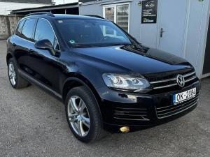 Black Volkswagen Touareg 2011 in Daugavpils, with an engine capacity of 3.00 L and mileage of 164 thousand km for 12800 €, photo  on AUTOMOTO.COM.LV