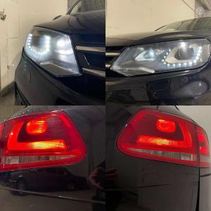 Melns Volkswagen Touareg 2011 Klaipėda, ar dzinēja tilpumu 4.13 L un nobraukumu 333 tūkst. km par 10500 €, foto 10 vietnē AUTOMOTO.COM.LV