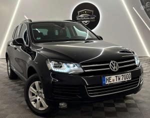 Melns Volkswagen Touareg 2012 Marijampole, ar dzinēja tilpumu 2.97 L un nobraukumu 237 tūkst. km par 11450 €, foto  vietnē AUTOMOTO.COM.LV