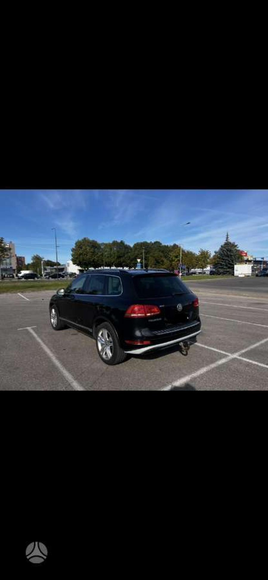 Melns Volkswagen Touareg 2012 Kauņa, ar dzinēja tilpumu 2.97 L un nobraukumu 295 tūkst. km par 14499 €, foto 4 vietnē AUTOMOTO.COM.LV