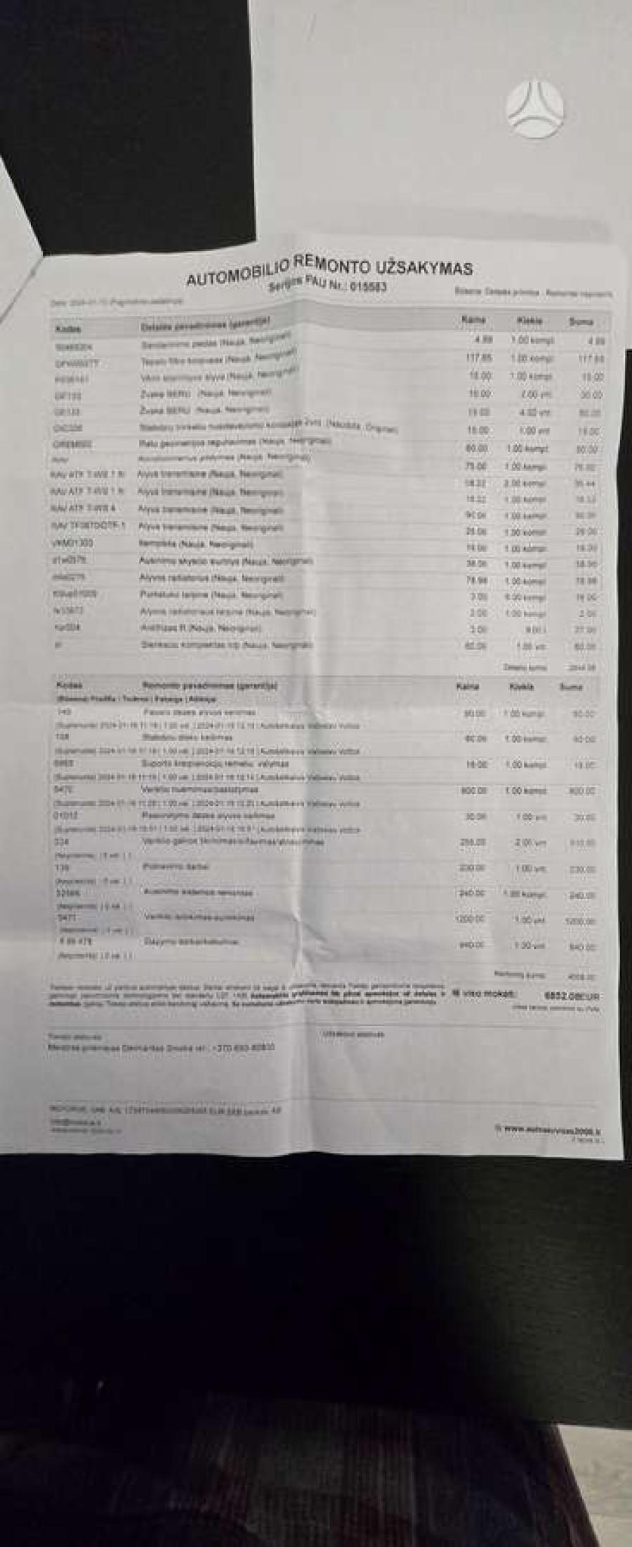 Черный Фольксваген Туарег 2012 в Вильнюс, объемом двигателя 2.97 л и пробегом 273 тыс. км за 13000 €, фото 32 на AUTOMOTO.COM.LV