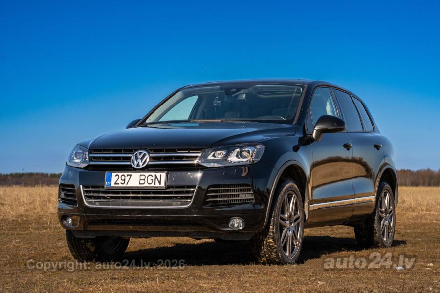 Melns Volkswagen Touareg 2012 Pērnava, ar dzinēja tilpumu 3.00 L un nobraukumu 407 tūkst. km par 10999 €, foto 6 vietnē AUTOMOTO.COM.LV
