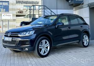 Melns Volkswagen Touareg 2012 Rīga, ar dzinēja tilpumu 3.00 L un nobraukumu 394 tūkst. km par 8350 €, foto 5 vietnē AUTOMOTO.COM.LV