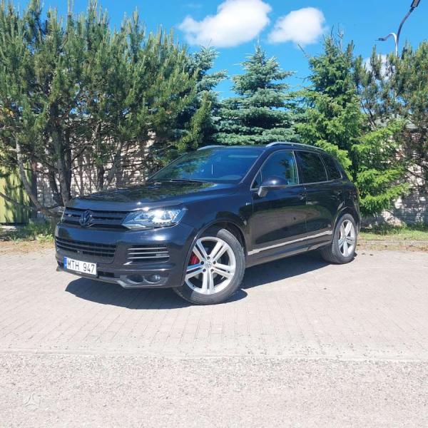 Melns Volkswagen Touareg 2012 Viļņa, ar dzinēja tilpumu 3.00 L un nobraukumu 309 tūkst. km par 9999 €, foto 1 vietnē AUTOMOTO.COM.LV
