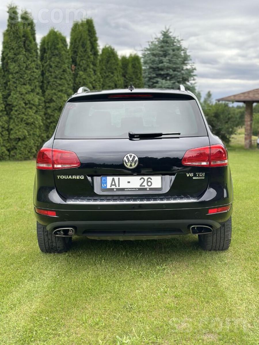 Melns Volkswagen Touareg 2012 Rīga, ar dzinēja tilpumu 3.00 L un nobraukumu 226 tūkst. km par 12700 €, foto 7 vietnē AUTOMOTO.COM.LV