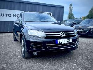 Black Volkswagen Touareg 2013 in Vilnius, with an engine capacity of 3.00 L and mileage of 321 thousand km for 12900 €, photo 8 on AUTOMOTO.COM.LV