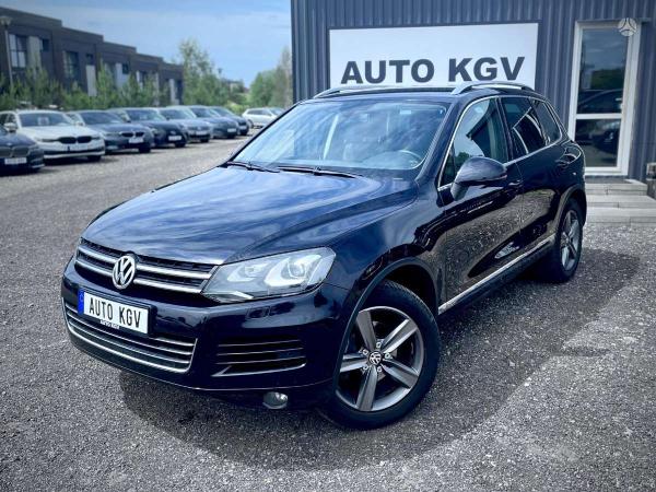 Melns Volkswagen Touareg 2013 Viļņa, ar dzinēja tilpumu 3.00 L un nobraukumu 321 tūkst. km par 12900 €, foto 1 vietnē AUTOMOTO.COM.LV
