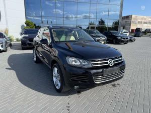 Black Volkswagen Touareg 2013 in Telschi, with an engine capacity of 2.97 L and mileage of 251 thousand km for 11300 €, photo 10 on AUTOMOTO.COM.LV