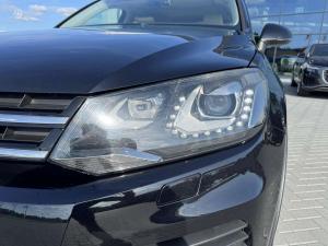 Black Volkswagen Touareg 2013 in Telschi, with an engine capacity of 2.97 L and mileage of 251 thousand km for 11300 €, photo 12 on AUTOMOTO.COM.LV