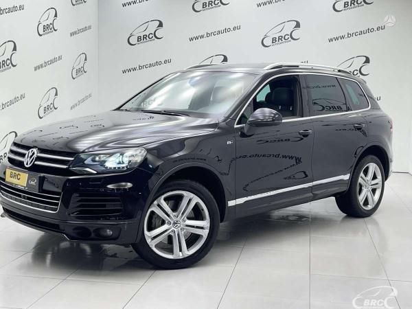 Melns Volkswagen Touareg 2014 Viļņa, ar dzinēja tilpumu 4.13 L un nobraukumu 270 tūkst. km par 14800 €, foto 1 vietnē AUTOMOTO.COM.LV
