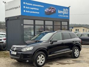 Melns Volkswagen Touareg 2014 Viļņa, ar dzinēja tilpumu 3.00 L un nobraukumu 206 tūkst. km par 12750 €, foto  vietnē AUTOMOTO.COM.LV