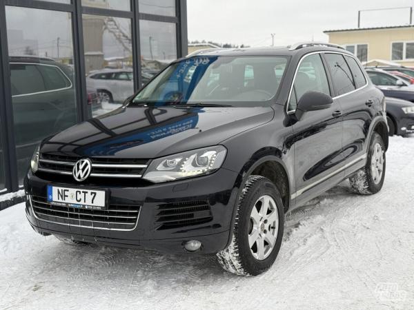 Melns Volkswagen Touareg 2014 Viļņa, ar dzinēja tilpumu 3.00 L un nobraukumu 206 tūkst. km par 12450 €, foto 1 vietnē AUTOMOTO.COM.LV