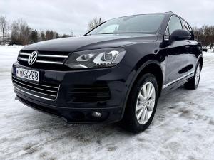 Melns Volkswagen Touareg 2014 Kauņa, ar dzinēja tilpumu 2.97 L un nobraukumu 250 tūkst. km par 13900 €, foto  vietnē AUTOMOTO.COM.LV