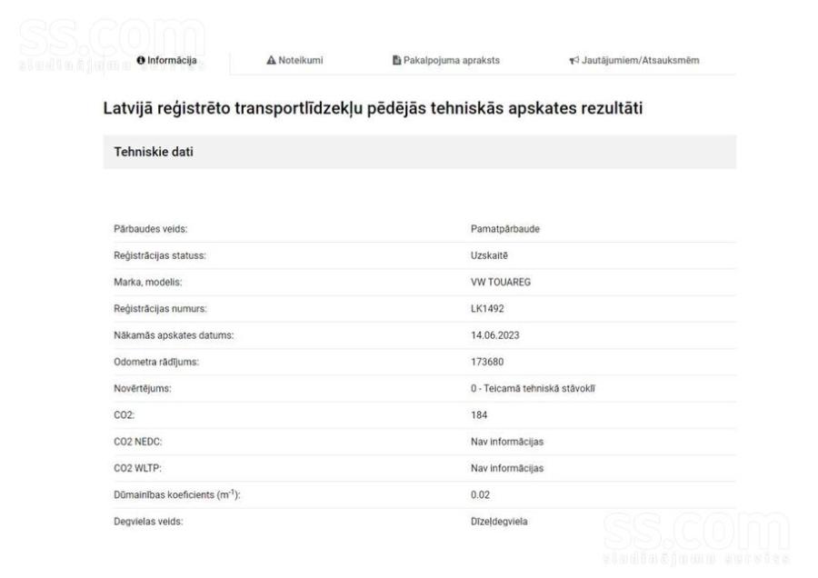 Melns Volkswagen Touareg 2014 Rīga, ar dzinēja tilpumu 3.00 L un nobraukumu 230 tūkst. km par 11900 €, foto 7 vietnē AUTOMOTO.COM.LV