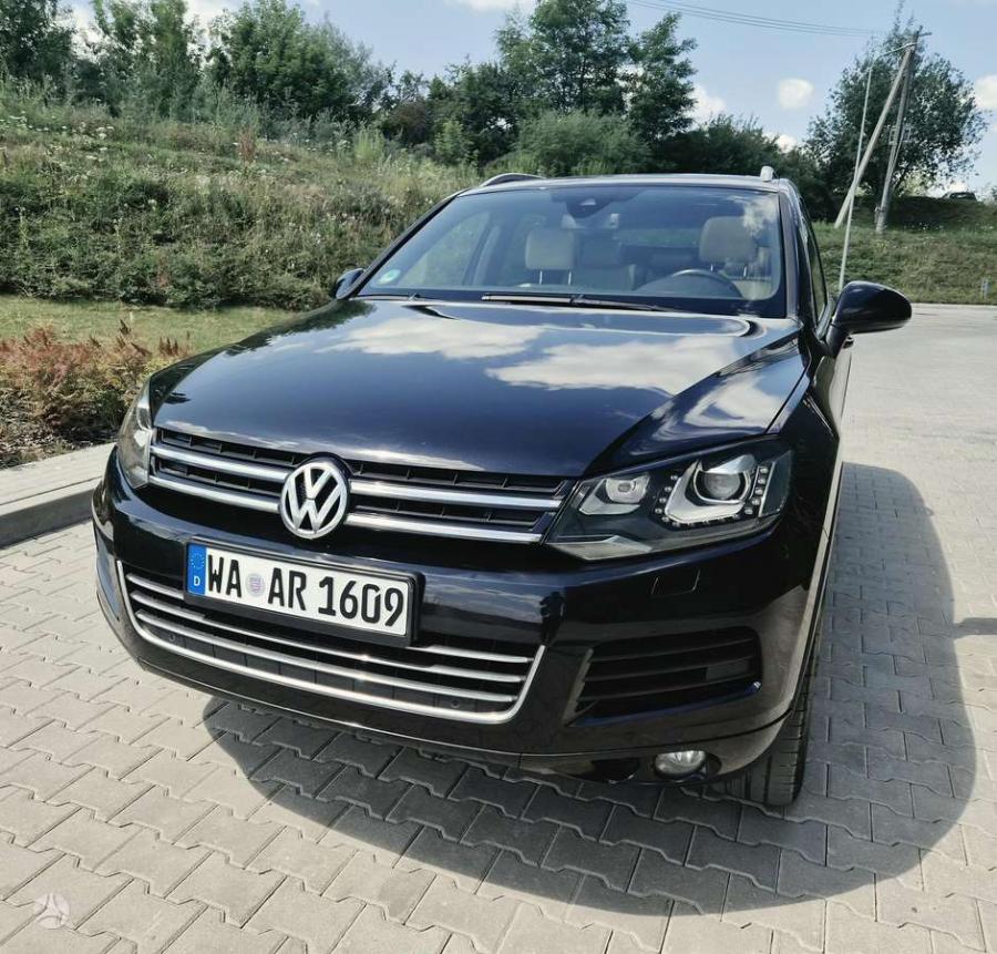 Melns Volkswagen Touareg 2014 Viļņa, ar dzinēja tilpumu 2.97 L un nobraukumu 203 tūkst. km par 14499 €, foto 6 vietnē AUTOMOTO.COM.LV