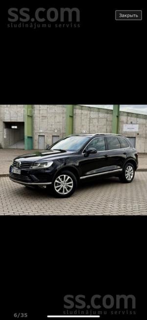 Melns Volkswagen Touareg 2015 Rīga, ar dzinēja tilpumu 3.00 L un nobraukumu 263 tūkst. km par 11999 €, foto 4 vietnē AUTOMOTO.COM.LV