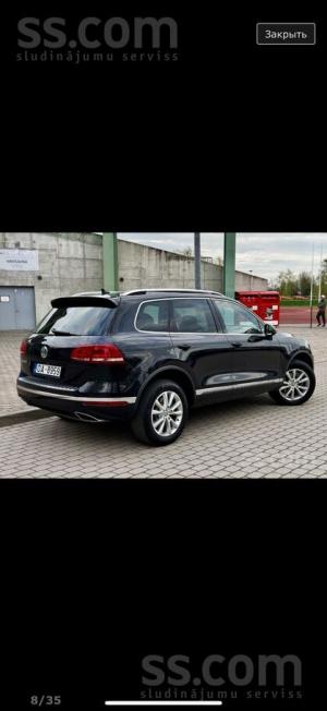 Melns Volkswagen Touareg 2015 Rīga, ar dzinēja tilpumu 3.00 L un nobraukumu 263 tūkst. km par 11999 €, foto 8 vietnē AUTOMOTO.COM.LV