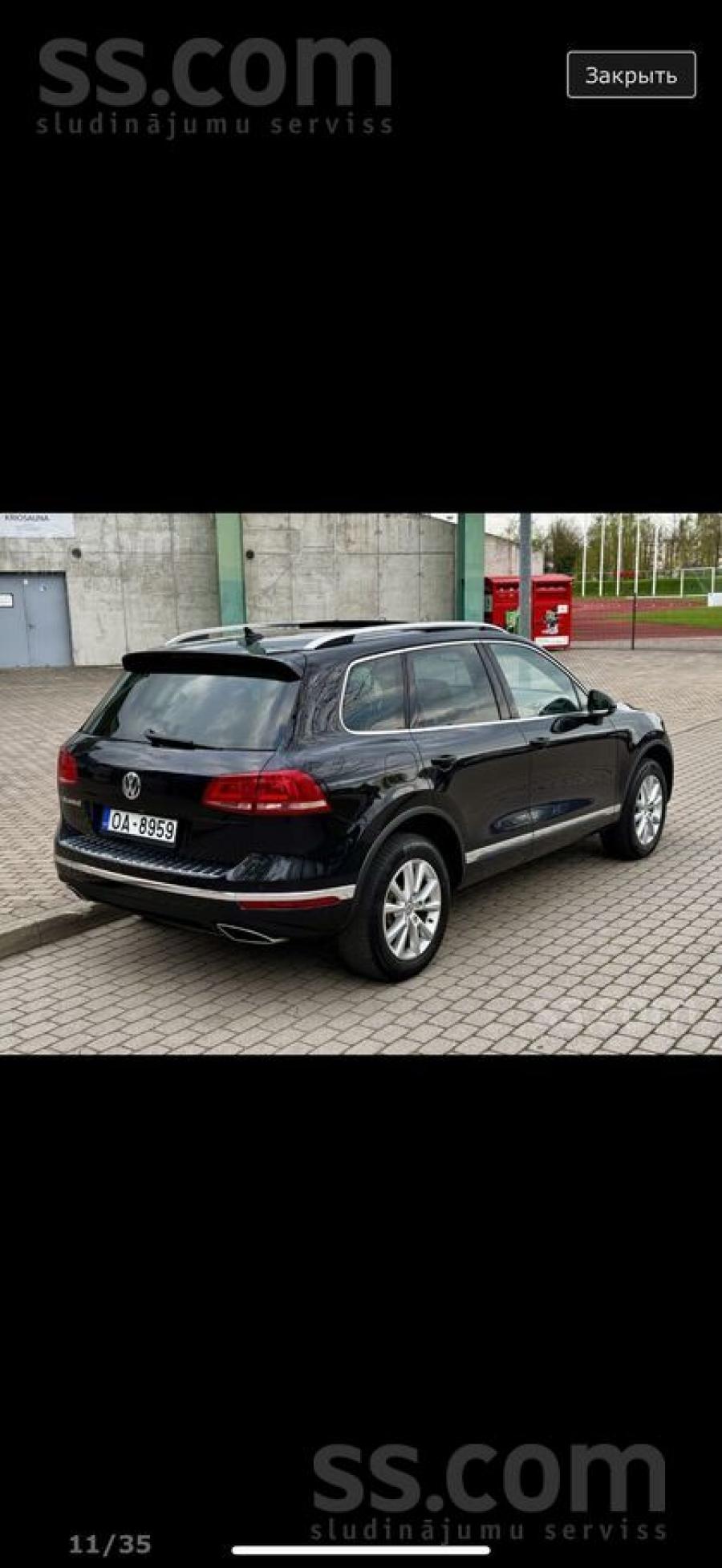 Melns Volkswagen Touareg 2015 Rīga, ar dzinēja tilpumu 3.00 L un nobraukumu 263 tūkst. km par 11999 €, foto 11 vietnē AUTOMOTO.COM.LV
