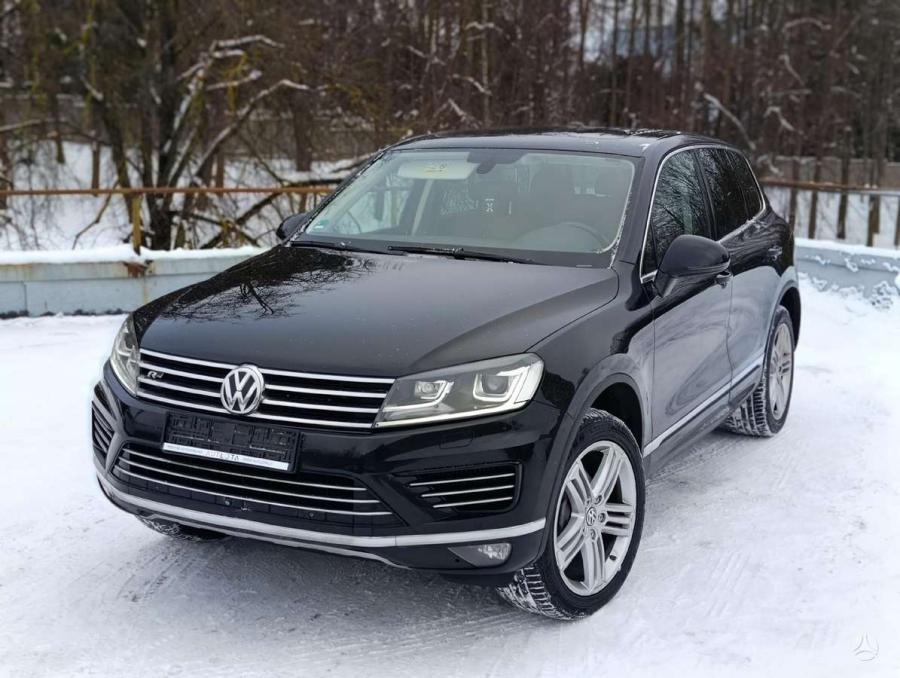 Melns Volkswagen Touareg 2015 Viļņa, ar dzinēja tilpumu 2.97 L un nobraukumu 250 tūkst. km par 15000 €, foto 11 vietnē AUTOMOTO.COM.LV