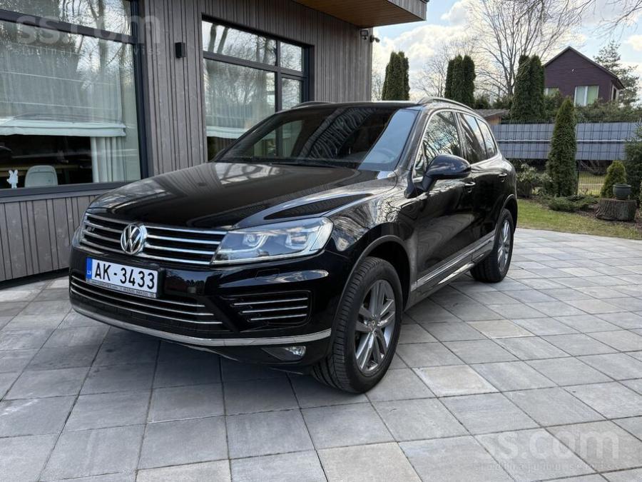Melns Volkswagen Touareg 2015 Jūrmala, ar dzinēja tilpumu 3.00 L un nobraukumu 249 tūkst. km par 15996 €, foto 1 vietnē AUTOMOTO.COM.LV