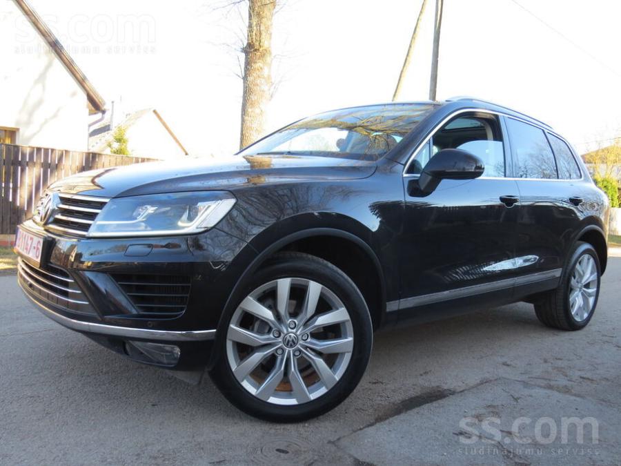 Melns Volkswagen Touareg 2015 Rīga, ar dzinēja tilpumu 3.00 L un nobraukumu 190 tūkst. km par 15750 €, foto 3 vietnē AUTOMOTO.COM.LV
